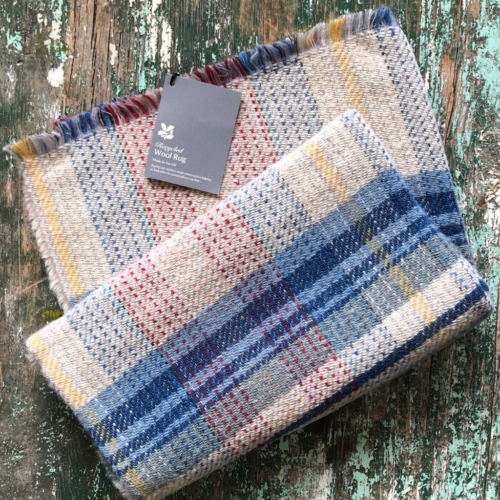 Tweedmill Recycled Wool Throws CELTIC HUES | Métaphore European Home ...