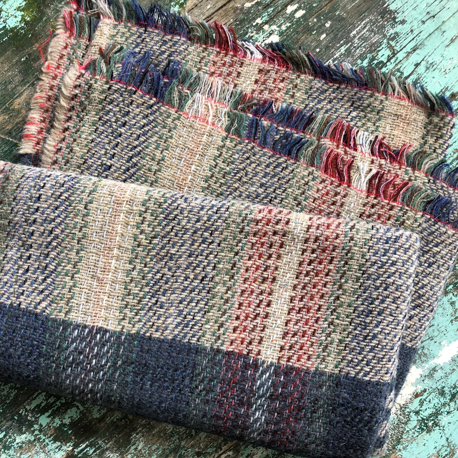 Tweedmill Recycled Wool Throws CELTIC HUES | Métaphore European Home ...